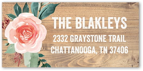 Pink Address Labels | Shutterfly