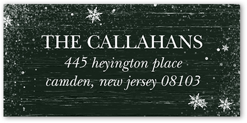 Wooden Picture Frame Address Label by Yours Truly | Shutterfly