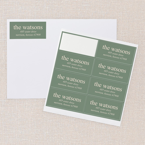 Editable So Simple Address Label by Yours Truly | Shutterfly