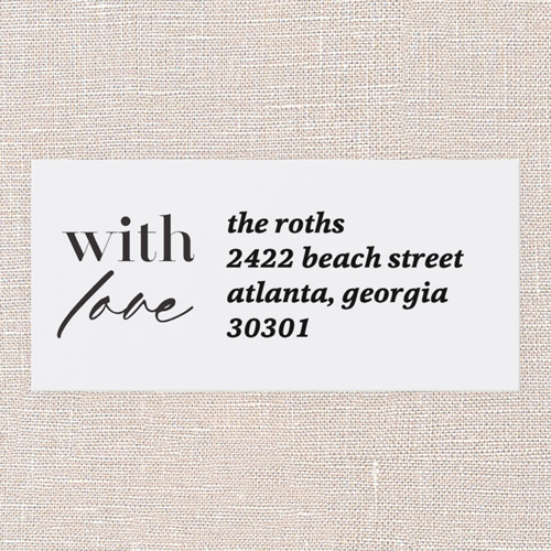 Definitive Photo Collage Address Label by Yours Truly | Shutterfly