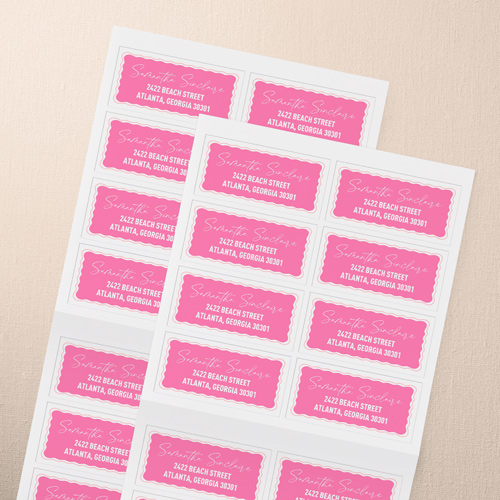 Bubbly Bliss Address Label by Blonde Designs | Shutterfly