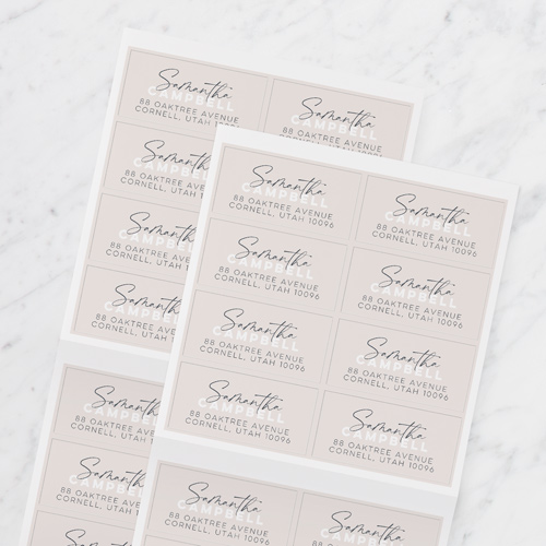 Versatile Text Address Label by Jill Smith | Shutterfly