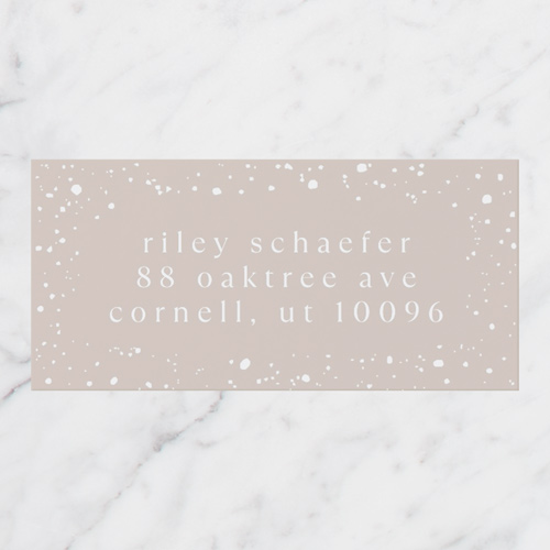 Confetti Boundary Address Label by Yours Truly | Shutterfly
