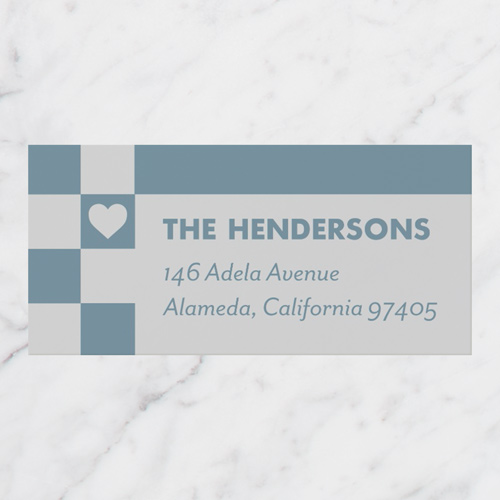 Funky Stripes Address Label by Yours Truly | Shutterfly