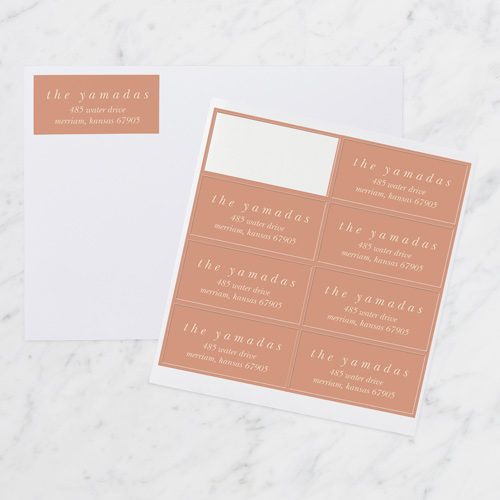 Double Arched Address Label by Yours Truly | Shutterfly