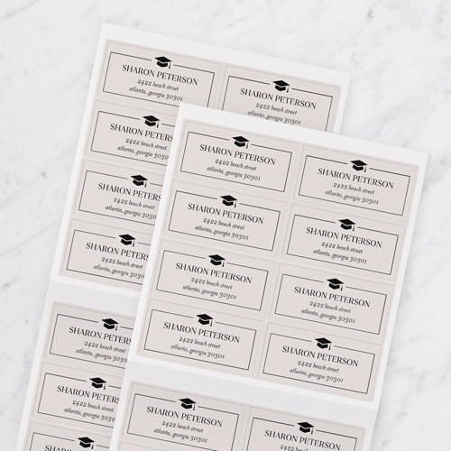 Modern Tilt Address Label by Yours Truly | Shutterfly