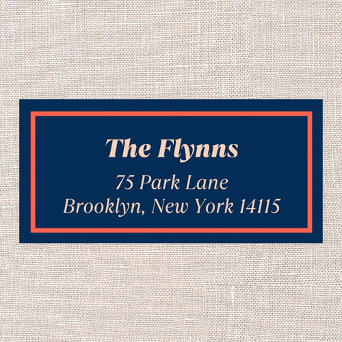 Bright Colorful Collage Address Label by Yours Truly | Shutterfly