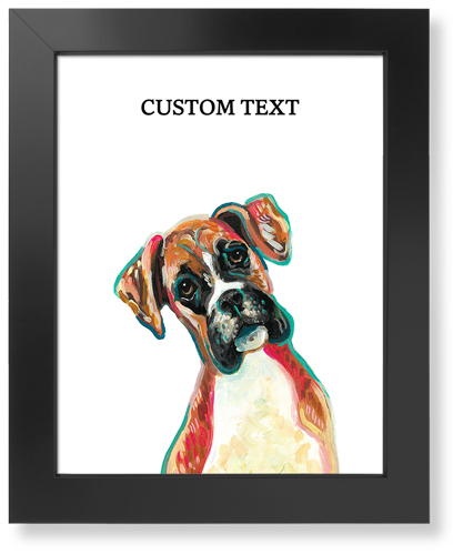 Boxer Custom Text Art Print | Wall Decor | Shutterfly