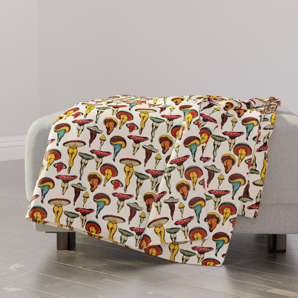 Sexy Mushrooms Blanket Shutterfly