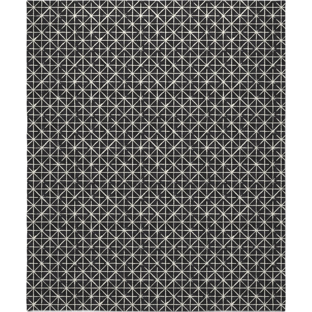 Geometric Triangles - Distressed Geometric Blanket | Shutterfly