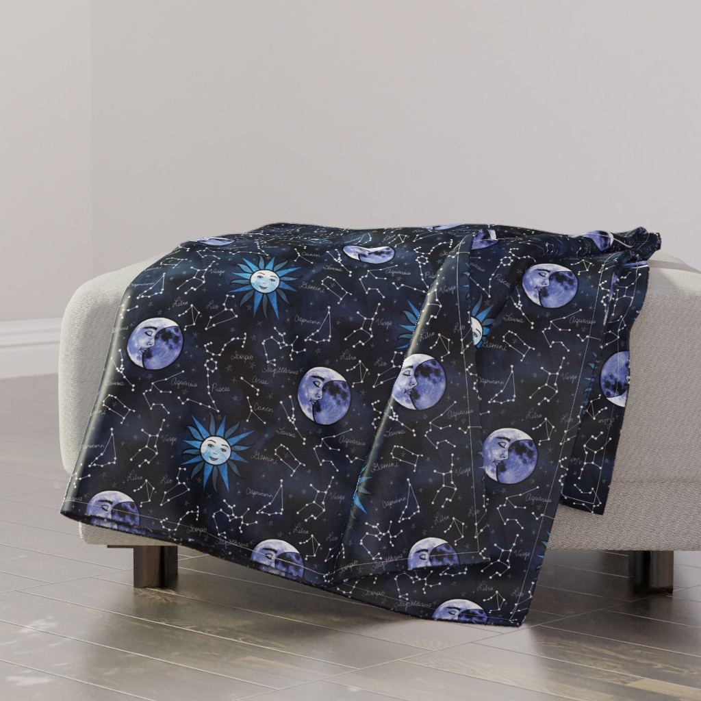 Celestial Star Signs Blanket | Shutterfly