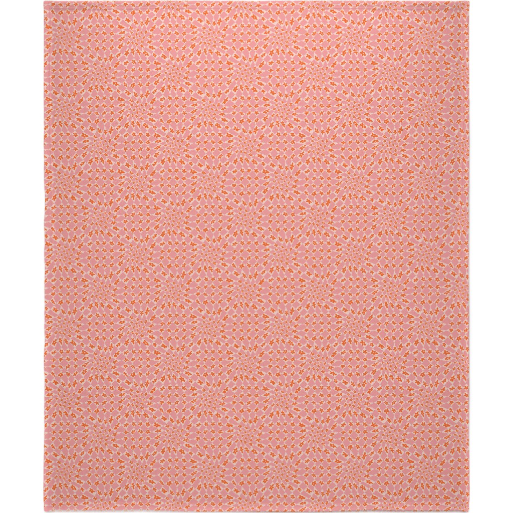 Trippy Checker - Floral - Pink and Orange Journal | Shutterfly
