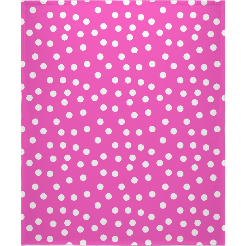 Polka Dot Scatter - Pink Door Mat | Shutterfly