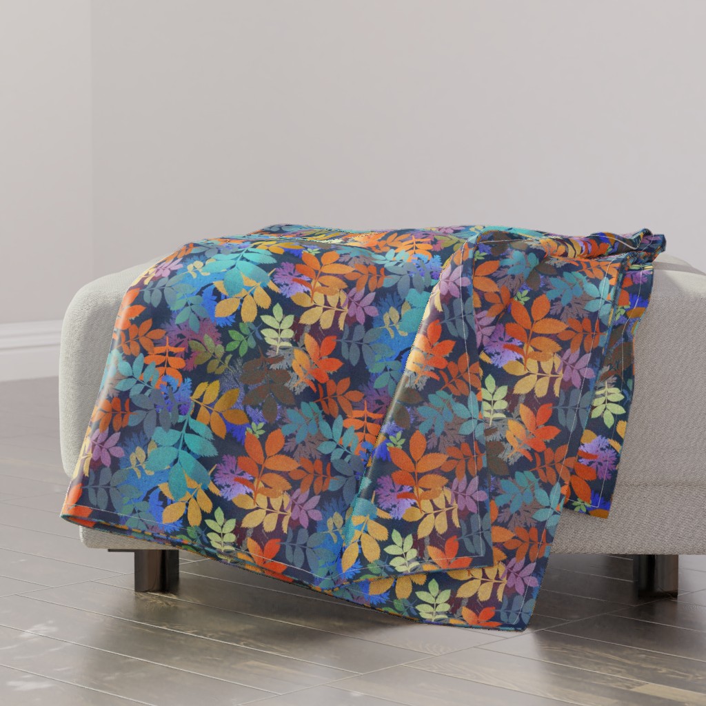 Leaves Falling - Multi Blanket | Shutterfly