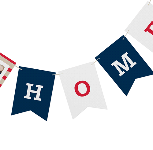 Red White Blue Fun Bunting Banner by Shutterfly | Shutterfly