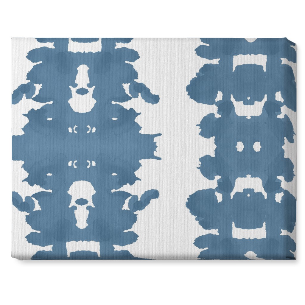 Double Inkblot - Blue Wall Art | Shutterfly