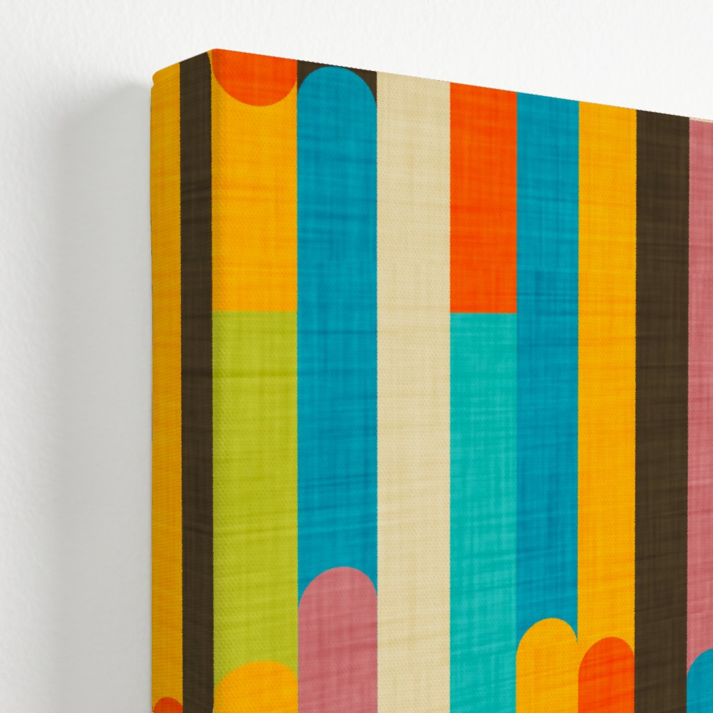 Retro Color Block Popsicle - Multi Wall Art | Shutterfly