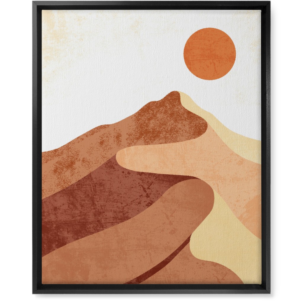 Desert Abstract - Earthy Warm Tones Wall Art | Shutterfly