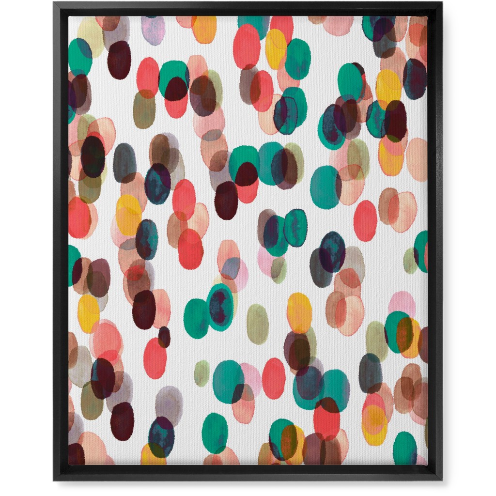 Relaxing Colorful Dots - Multi Wall Art | Shutterfly