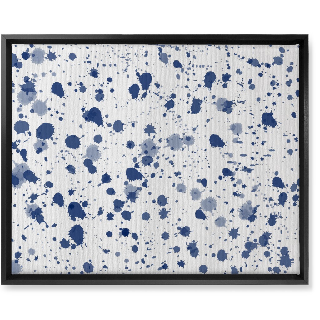 Splat - Indigo Wall Art | Shutterfly