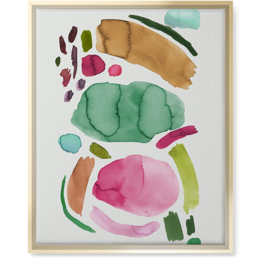 Abstract Floral Watercolor - Multi Wall Art | Shutterfly