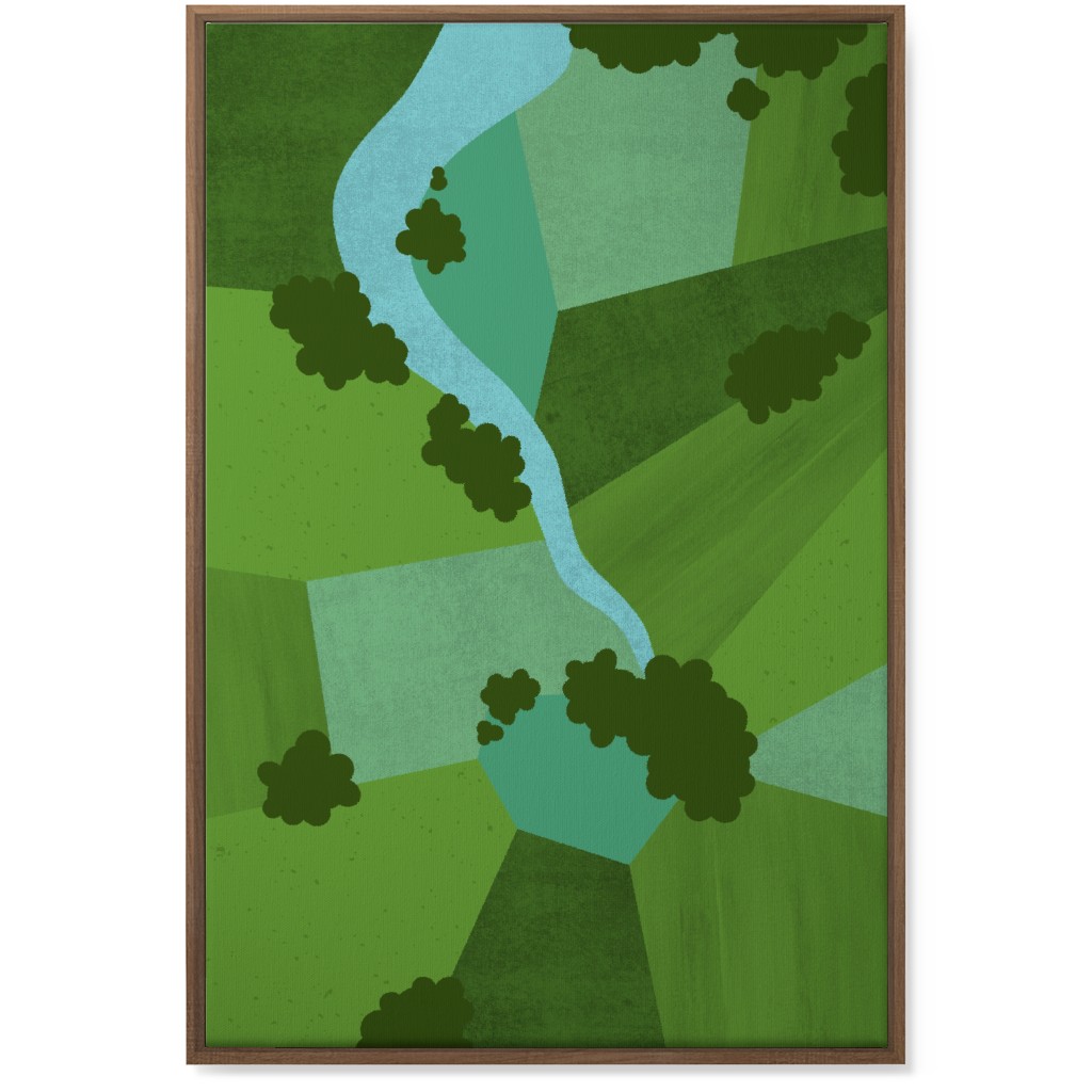 Green Abstract Wall Art Shutterfly