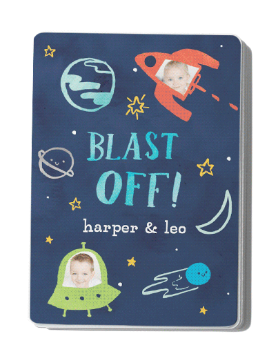 Moon And Stars Blast Off Card Game by Shutterfly | Shutterfly