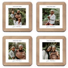 Custom Coasters | Photo Coaster Sets | Shutterfly