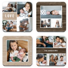Custom Coasters | Photo Coaster Sets | Shutterfly