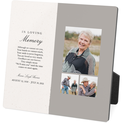 Classic Memorial Desktop Plaque | Home Decor | Shutterfly