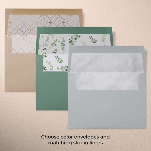 Overlap Appreciation 5x7 Personalized Foil Card by Blonde Designs ...