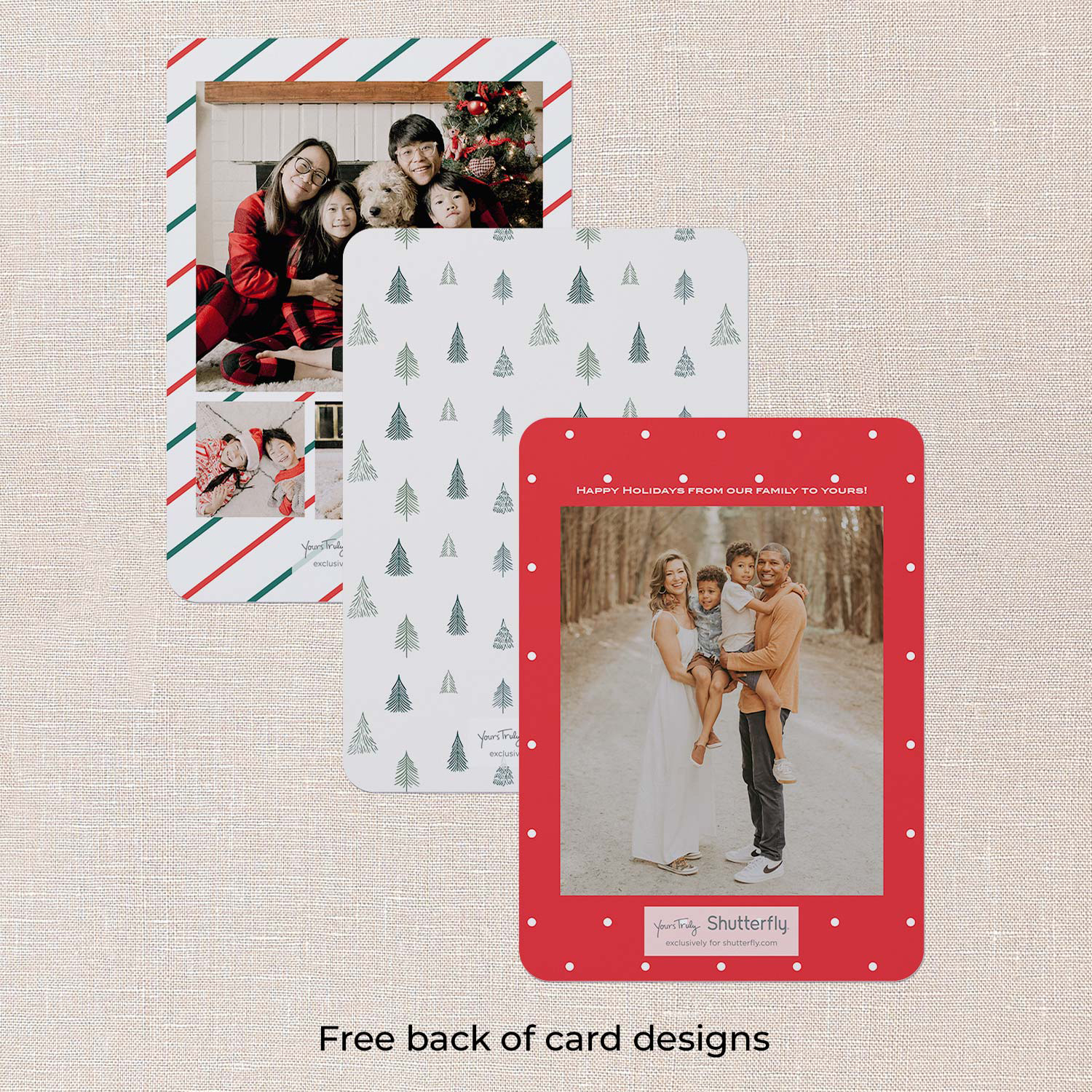 Winter Minimal 5x7 Personalized Foil Card by Yours Truly | Shutterfly