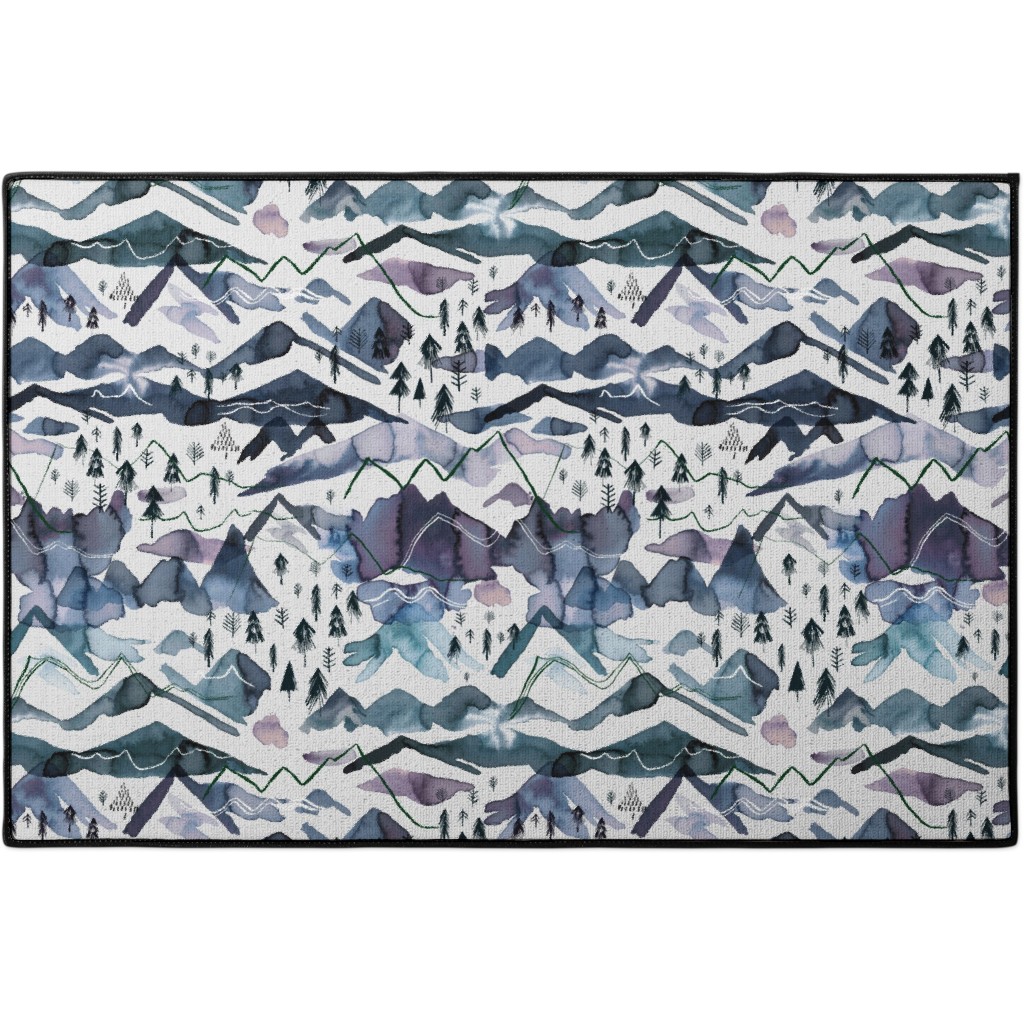 Watercolor Mountains | Shutterfly