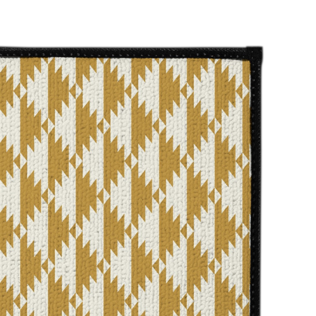 Tribal - Gold Door Mat | Shutterfly