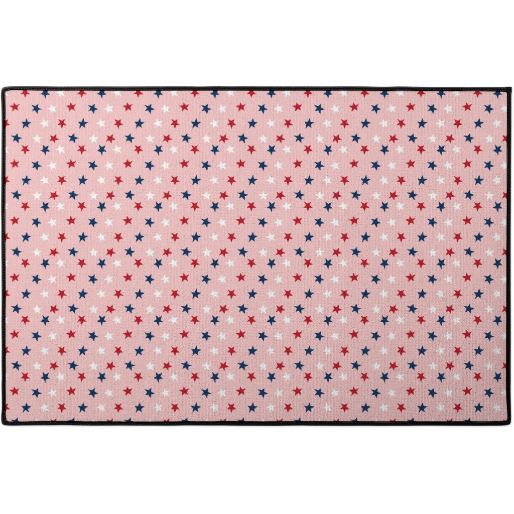 Patriotic Stars Door Mat | Shutterfly