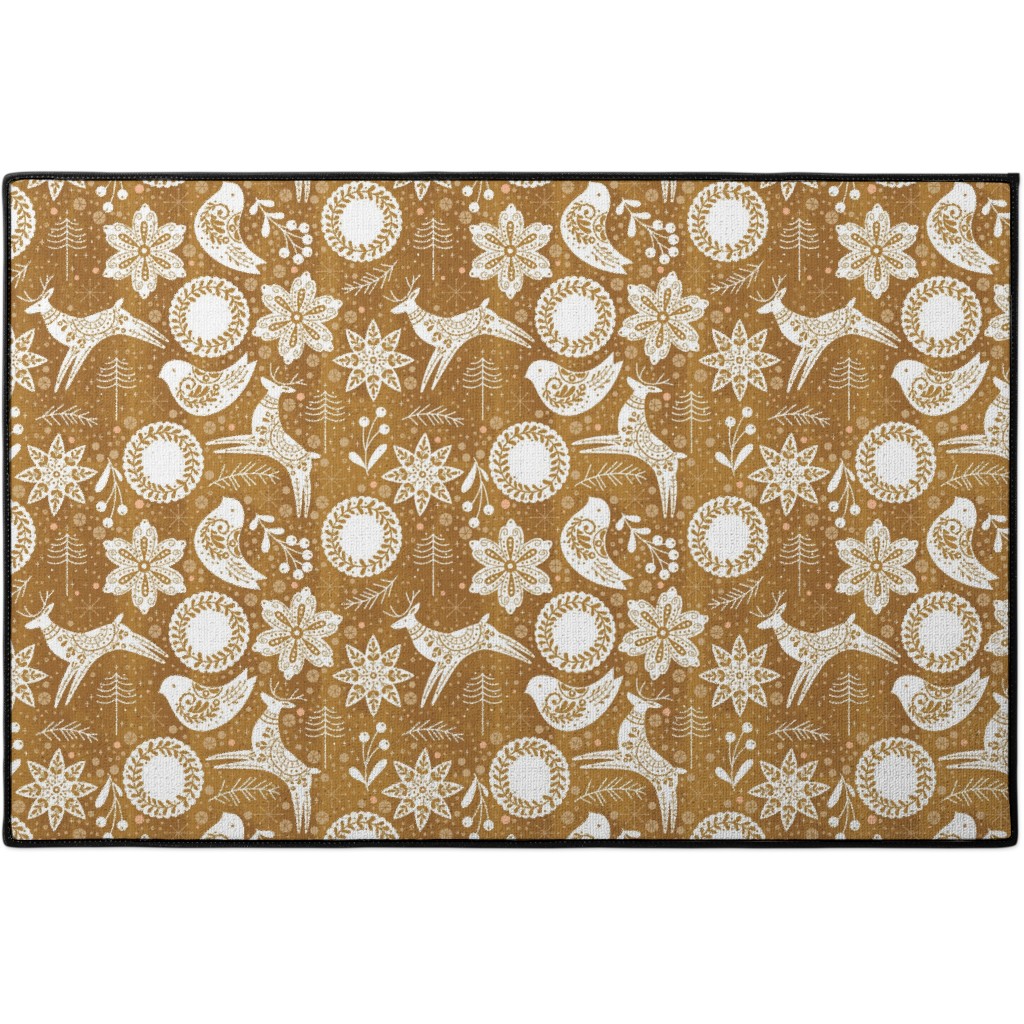 Gingerbread Forest - Brown & White Serving Platter | Shutterfly