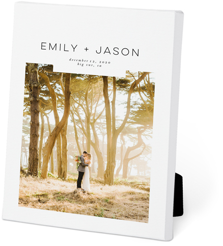 Modern Frame Easel Back Canvas | Shutterfly