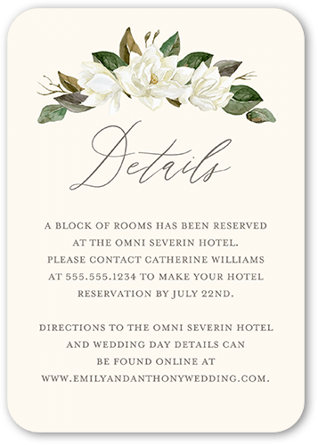 Painted Flower Enclosure Card by Stacy Claire Boyd | Shutterfly