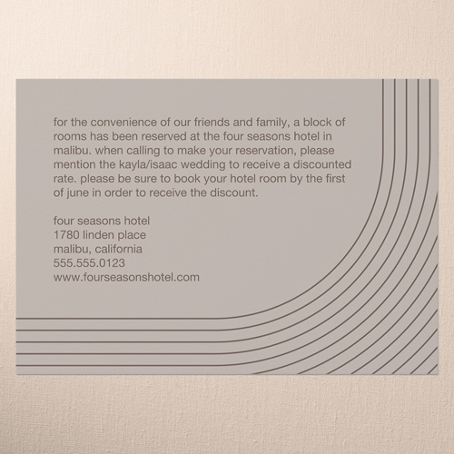 Round Bands Enclosure Card by Yours Truly | Shutterfly