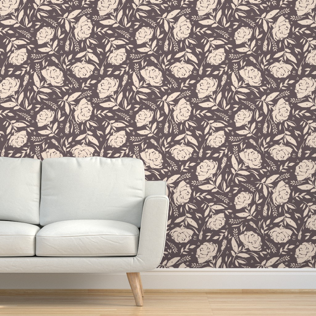 Rustic Roses in Bloom Wallpaper | Shutterfly