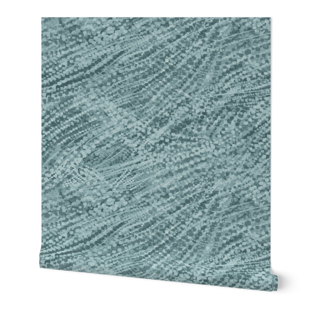 Dot Trail - Teal Wallpaper | Shutterfly