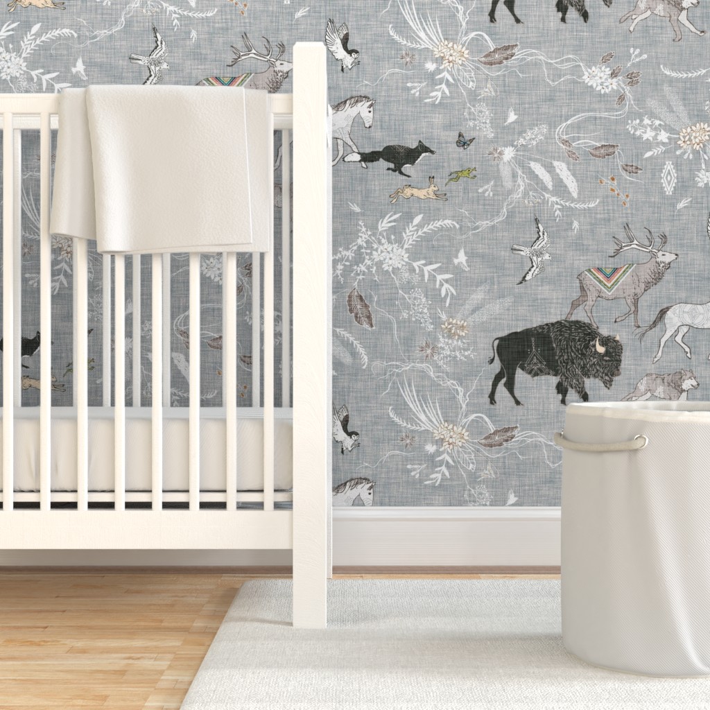 Fall Stampede - Neutral Wallpaper | Shutterfly