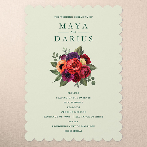 Black Wedding Programs | Shutterfly