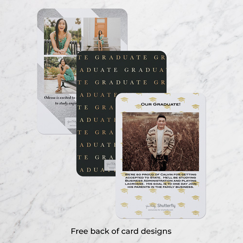 Simple Diploma 5x7 Folded Card by Yours Truly | Shutterfly