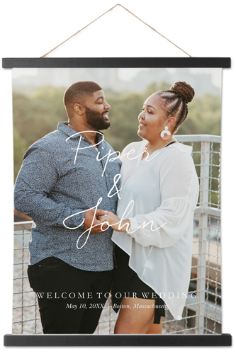 Couple Overlay Hanging Canvas Print by Shutterfly | Shutterfly