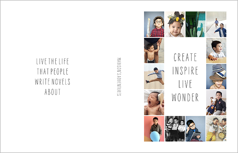 Grid Gallery Inspiration Journal by Shutterfly | Shutterfly