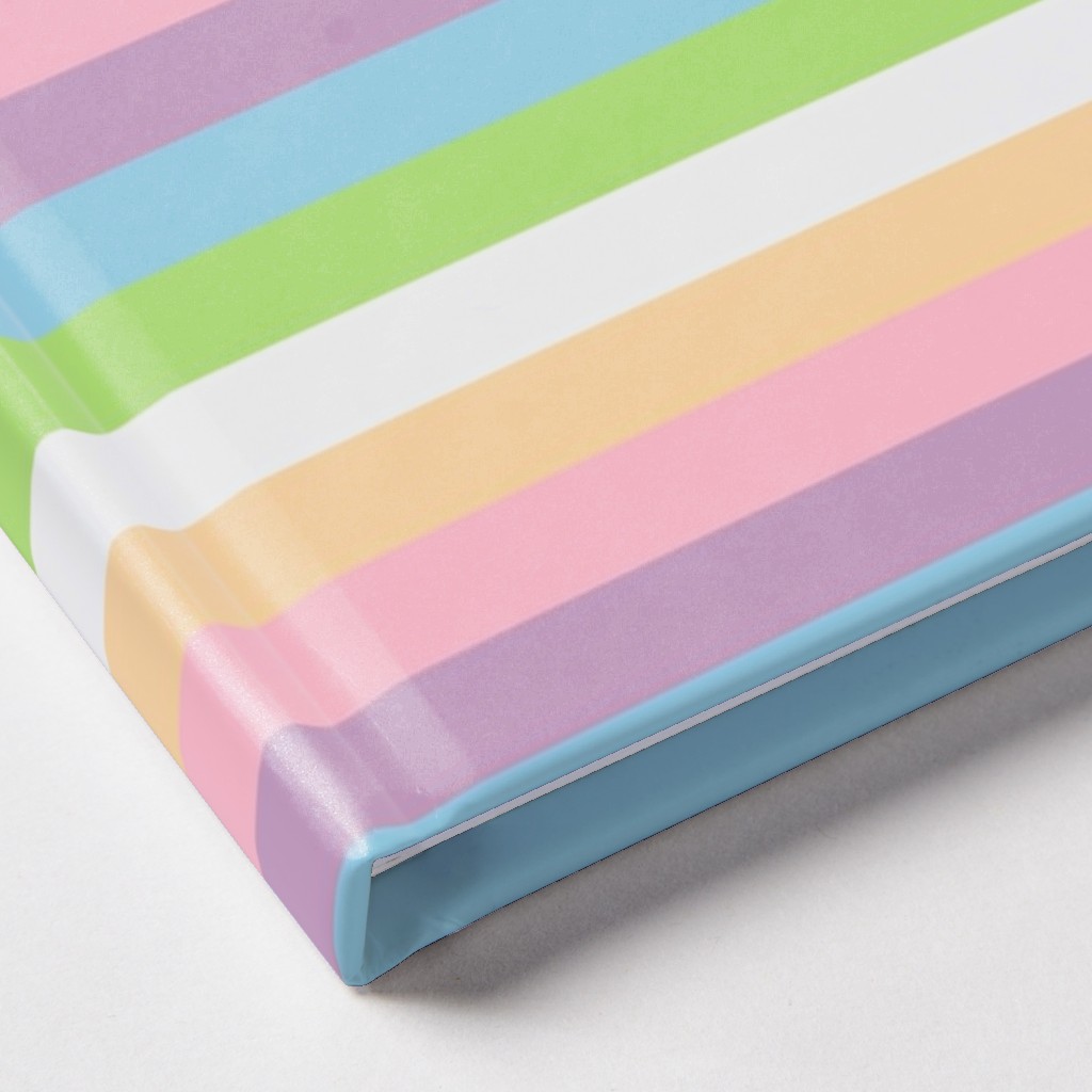 Multi Colored Stripes - Pastel Journal | Shutterfly