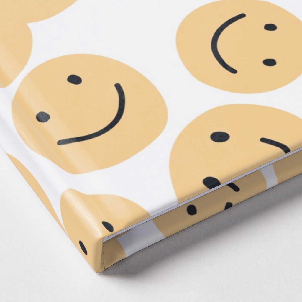 Happy Smiley Faces - Yellow Journal | Shutterfly