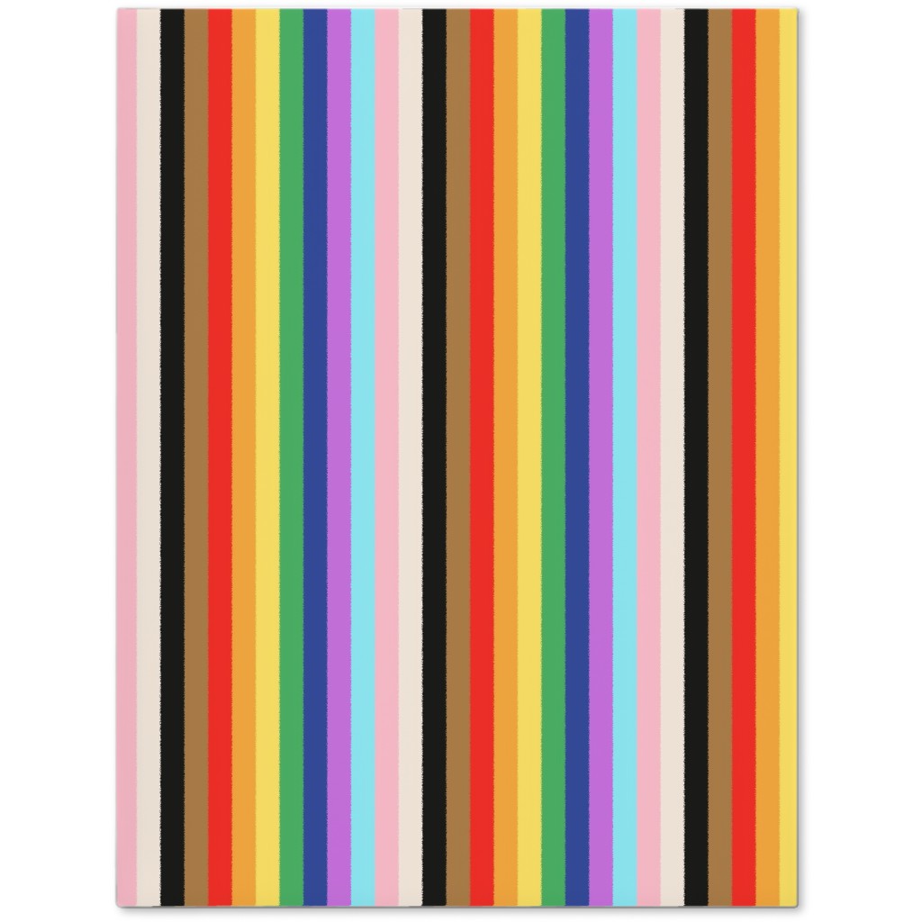 Lgbtq Stripes - Rainbow Pride Flag - Vertical Journal | Shutterfly
