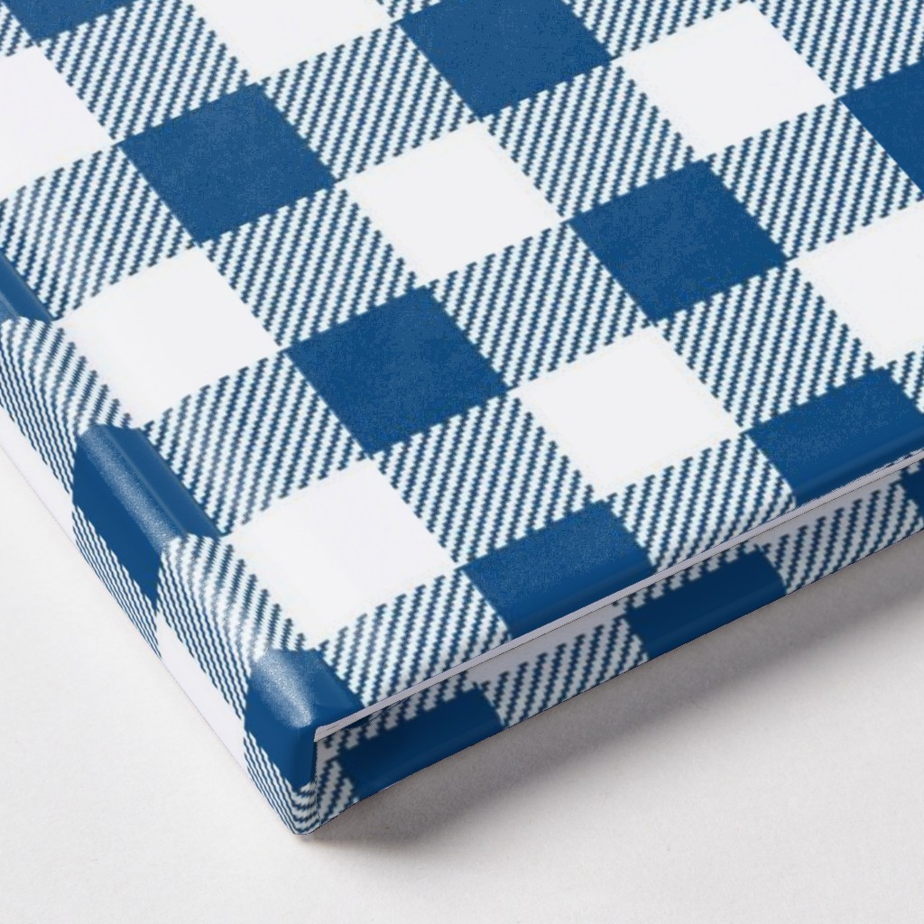Classic Gingham - Blue Journal | Shutterfly